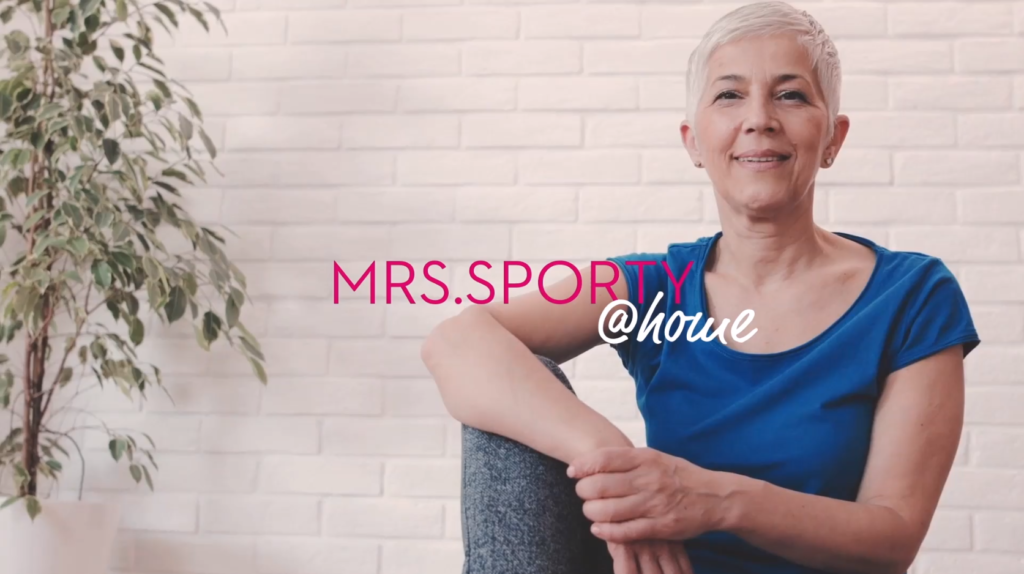 Mrs.Sporty at home. Zuhause fit werden leicht gemacht